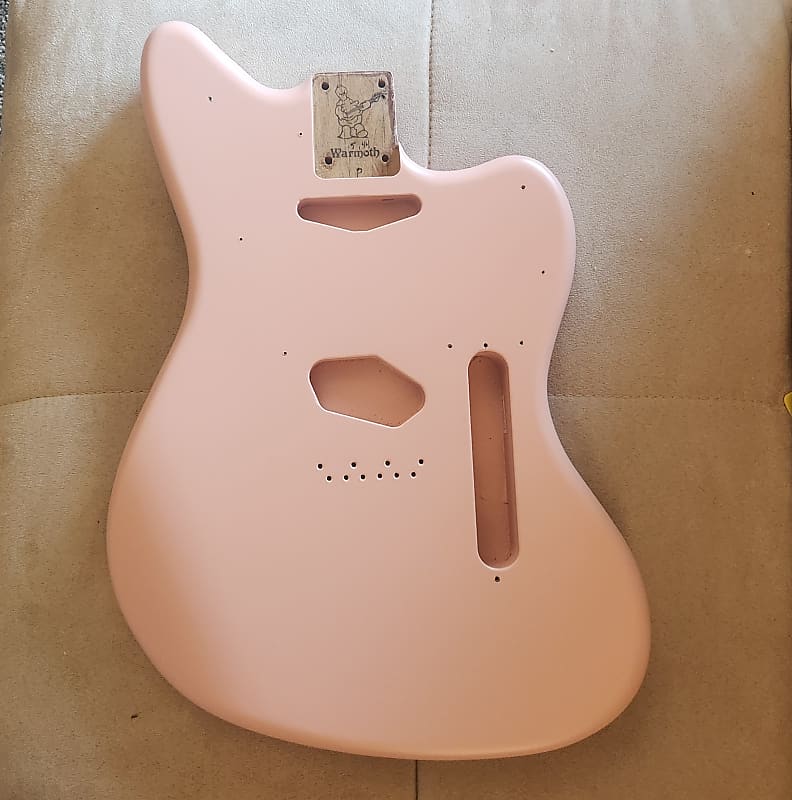 Warmoth Jazzcaster Body 2023 - Matte Shell Pink | Reverb