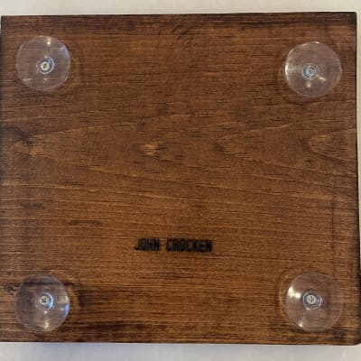 John Crocken Retro Practice Pad 2022 - Black Rubber with | Reverb