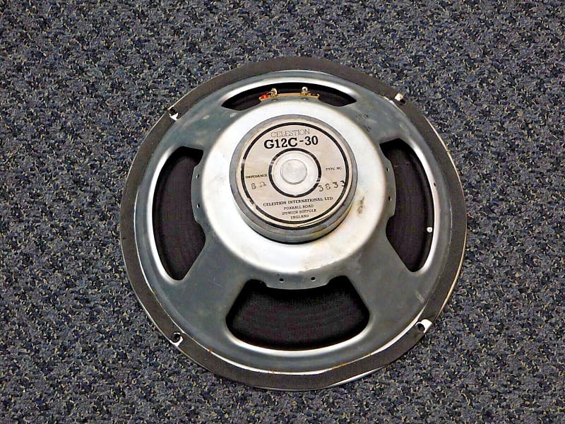 Celestion G12C-30, Vintage, Ipswich Suffolk, Foxhall, England | Reverb