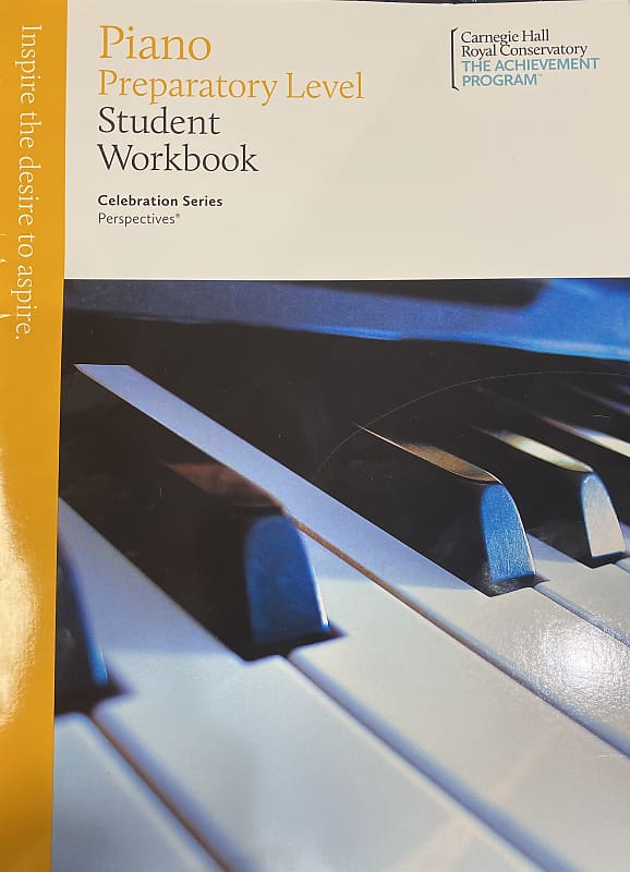 Carnegie Hall Piano Preparatory Level Student Workbook | Reverb