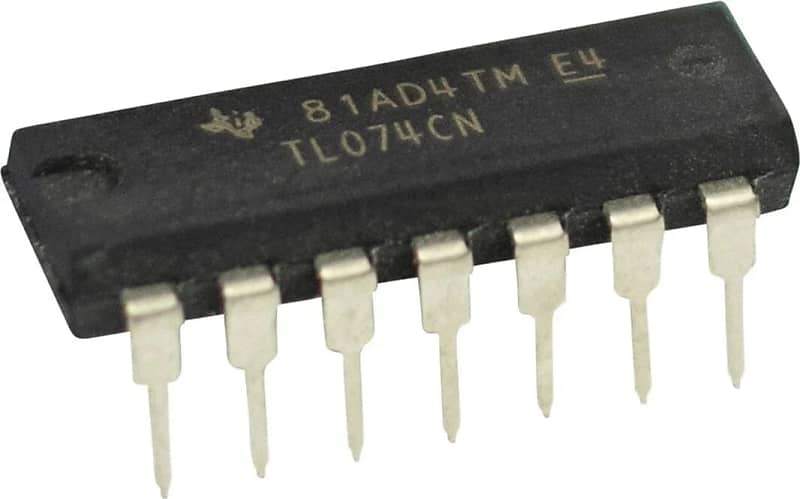 TL074 Quad Low Noise JFET Input Op-Amp | Reverb