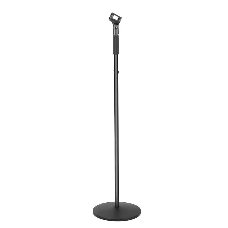 Compact Base Microphone Floor Stand with Mic Holder 39.9 to | Reverb