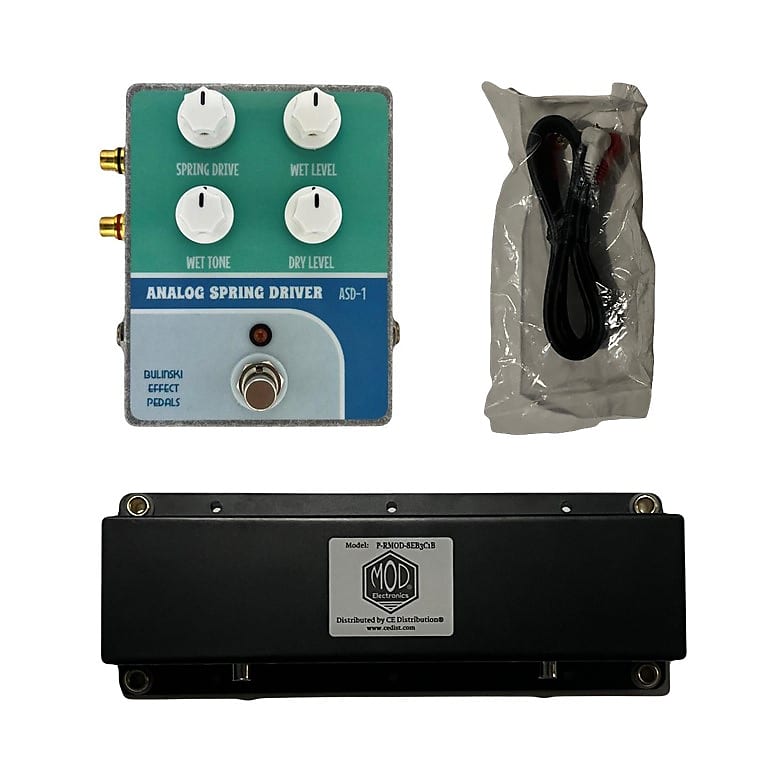 ASD-1 Reverb Pedal & Spring Tank Combination Package by | Reverb