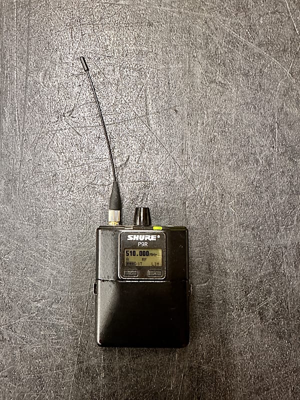 Shure P9R IEM Wireless Stereo Bodypack Receiver for PSM900 G7 | Reverb