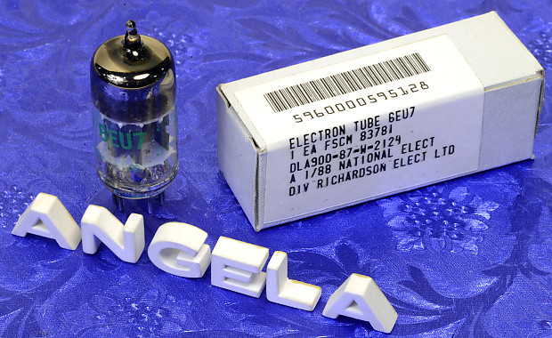 General Electric USA 6EU7 New Old Stock Audio Electron Tube | Reverb