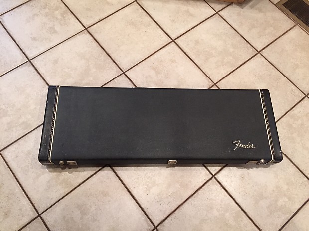 1966 Fender Telecaster Stratocaster Hard Shell Case Vintage | Reverb