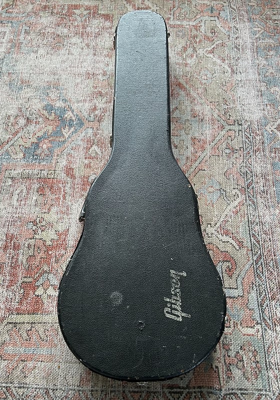 1970's Gibson Les Paul Case With Purple Lining | Reverb