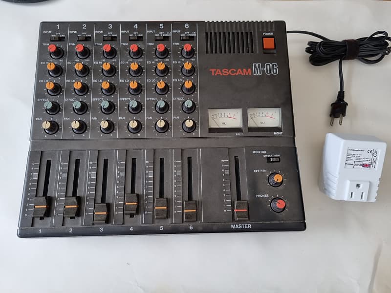 TASCAM M-06 6 Channel Vintage Mixing Console (SOUNDGAS) | Reverb