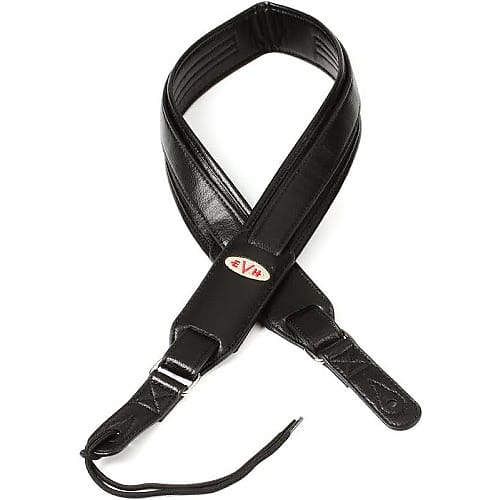 EVH 42" Leather Guitar Strap - #022-0660-007 | Reverb
