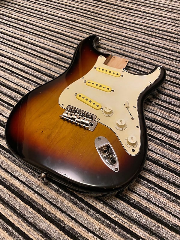 Loaded Stratocaster Body - Light Relic | Reverb