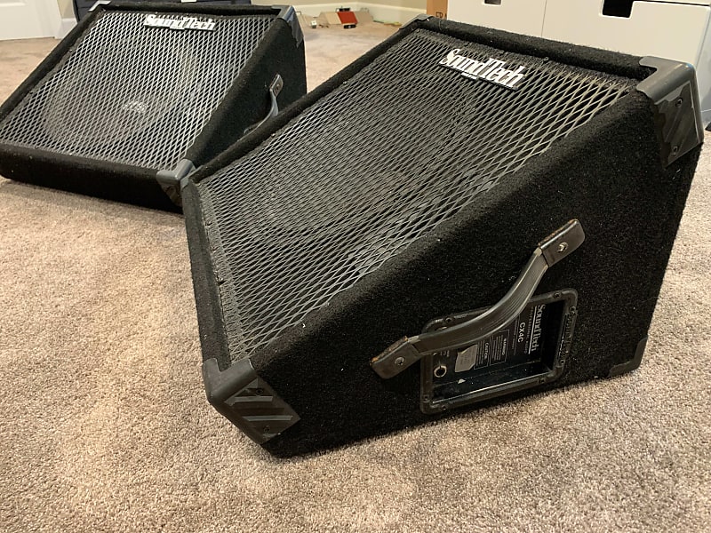 SoundTech CX4C 15" Floor Monitors 1990s | Reverb