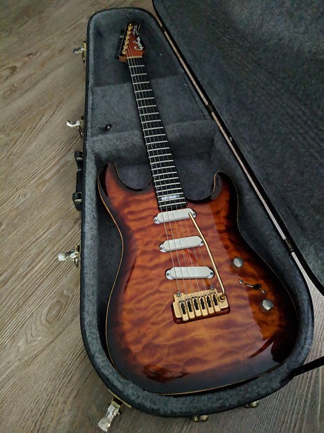 Godin Artisan ST Signature Wilkinson Convertible Trem, Lace | Reverb