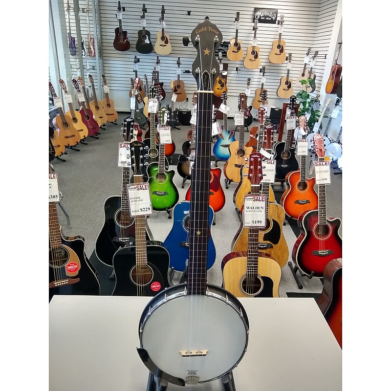 Gold Tone Fretless Open Back Banjo | Reverb