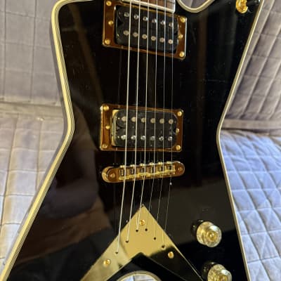 Firefly FFVX ML Style Black with Abalone Inlays Very Good | Reverb