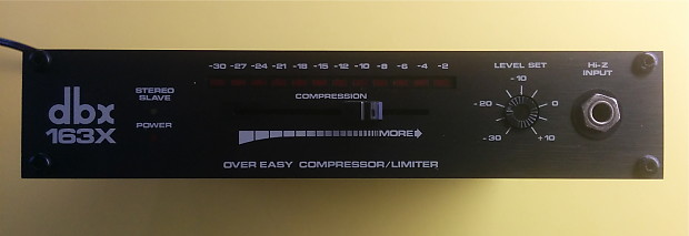 dbx 163X OverEasy Compressor/Limiter | Reverb
