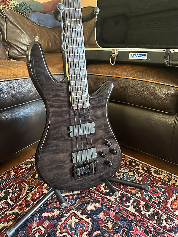 Spector Q4 Pro 2002 Quilted Maple with Hard Case | Reverb