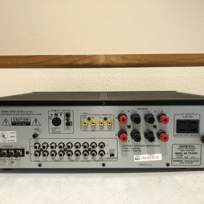 Onkyo TX-830 Amplifier HiFi Stereo Amp Audiophile 2 Channel | Reverb