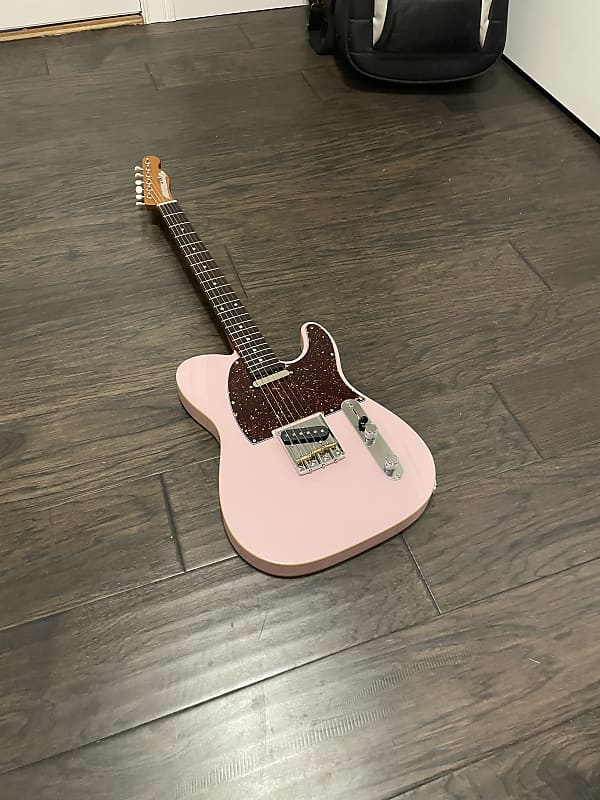 Partscaster Double Bound Tele Build - Shell Pink | Reverb