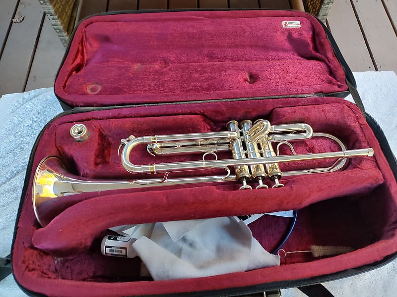 F. Besson International Series - Silver w/case + accessories | Reverb