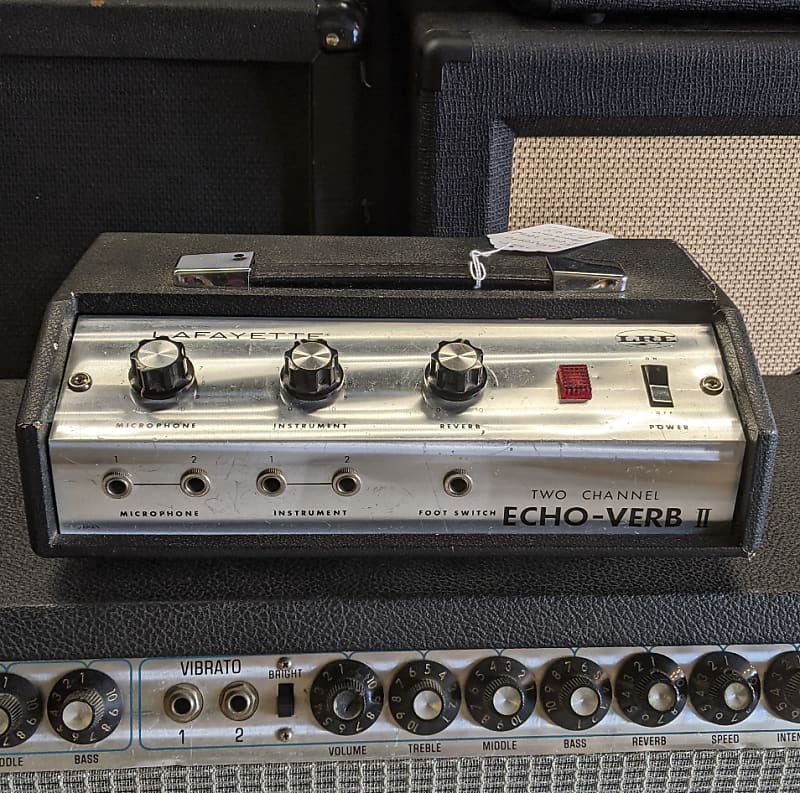 Lafayette Echo-verb II Reverb Unit | Reverb