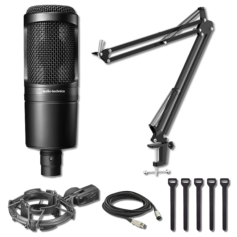 Audio-Technica AT2020 Cardioid Medium-diaphragm Condenser | Reverb
