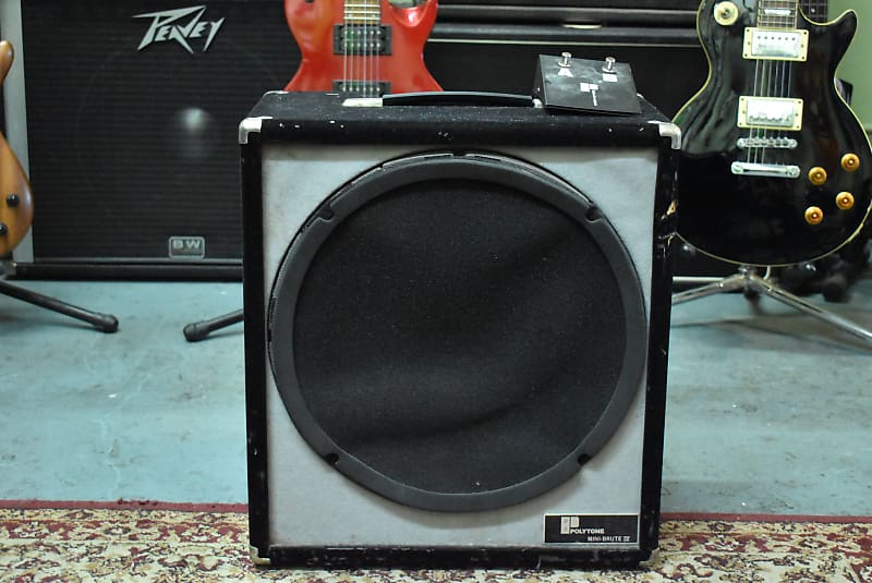 1980s Polytone Mini Brute IV 1x15" Combo Amplifier | Reverb