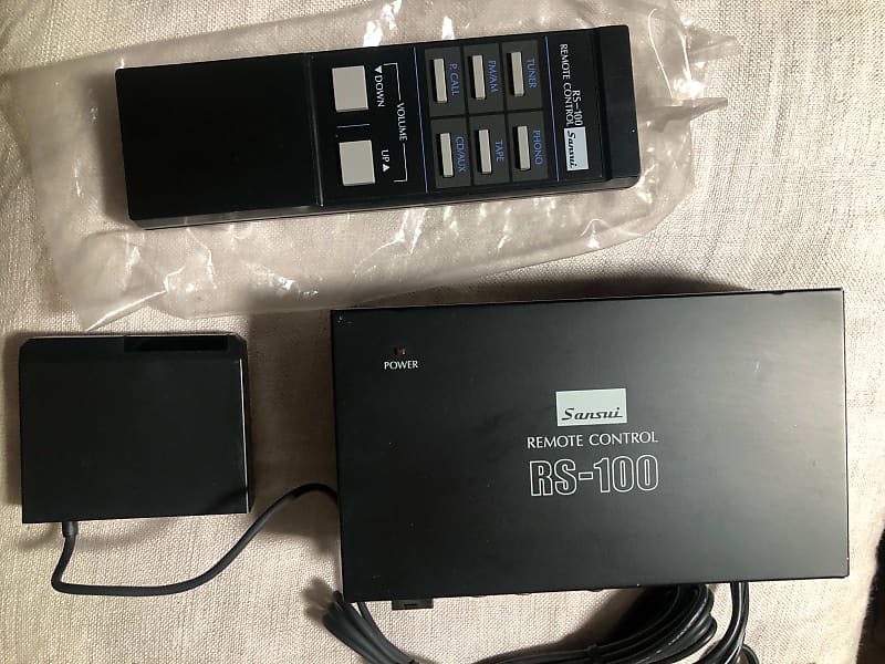 Sansui RS-100 Set- Add Remote Control To Analog Gear | Reverb