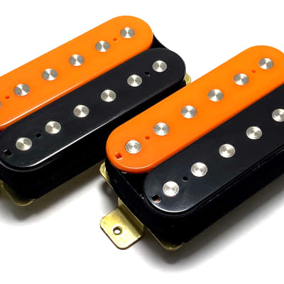 Dragonfire Zebra Screamers Set ~ Orange Black Zebra Style #3 | Reverb