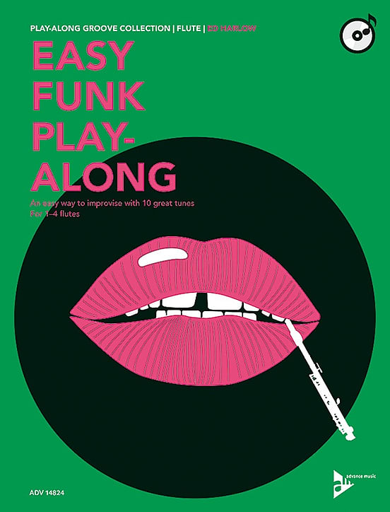 Ed Harlow - Easy Funk Play-Along Book w/CD - Flute | Reverb