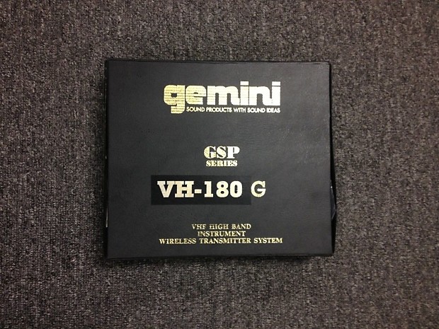 Gemini GSP Series VH-180 Instrument Wireless Transmitter | Reverb