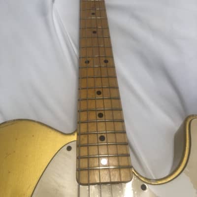 Fender Telecaster 2017 - Gold relic | Reverb