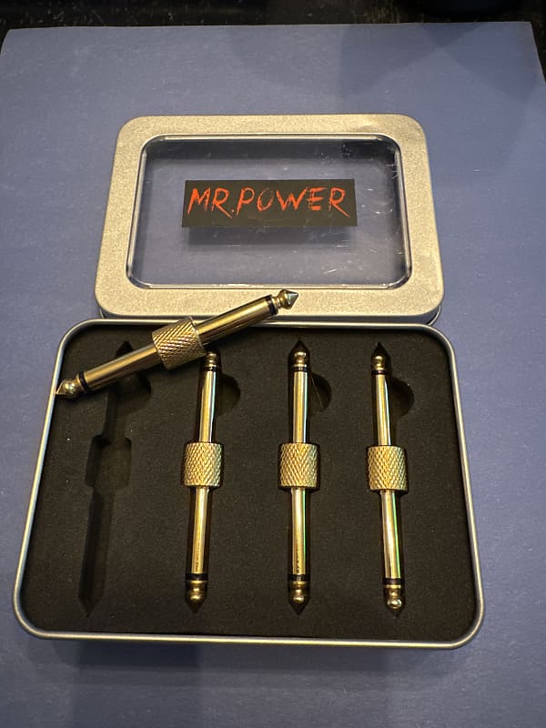 Mr.Power 1/4 INCH GUITAR EFFECT PEDAL TO PEDAL COUPLER | Reverb