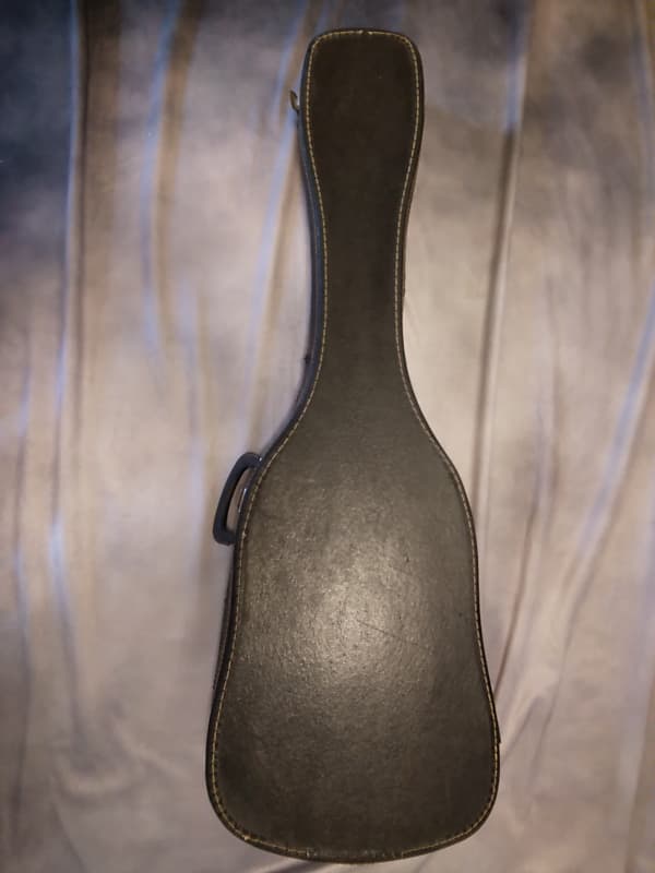 Unbranded Vintage "Chipboard" Guitar Case 1970s? - Black | Reverb