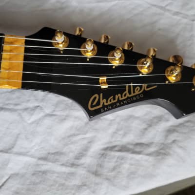 Chandler Black Telecaster Model Electric Guitar Circa 1990's | Reverb