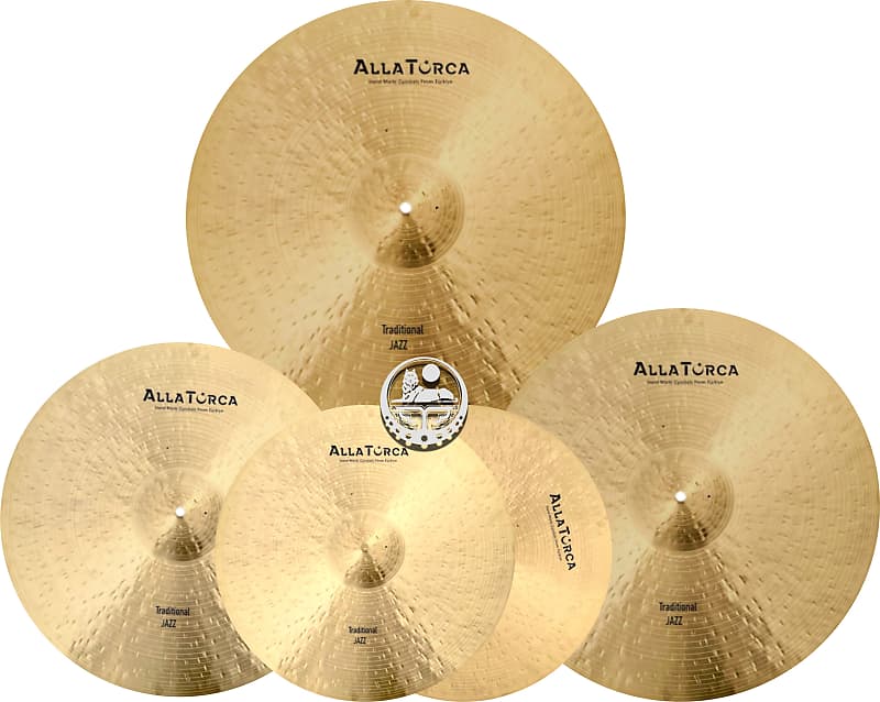 AllaTurca Cymbals Traditional Jazz Series Cymbal Pack | Reverb Canada