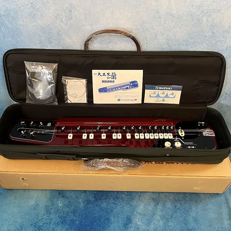 Suzuki Ran Electric Taisho Goto Japanese Harp 1990s | Reverb Australia