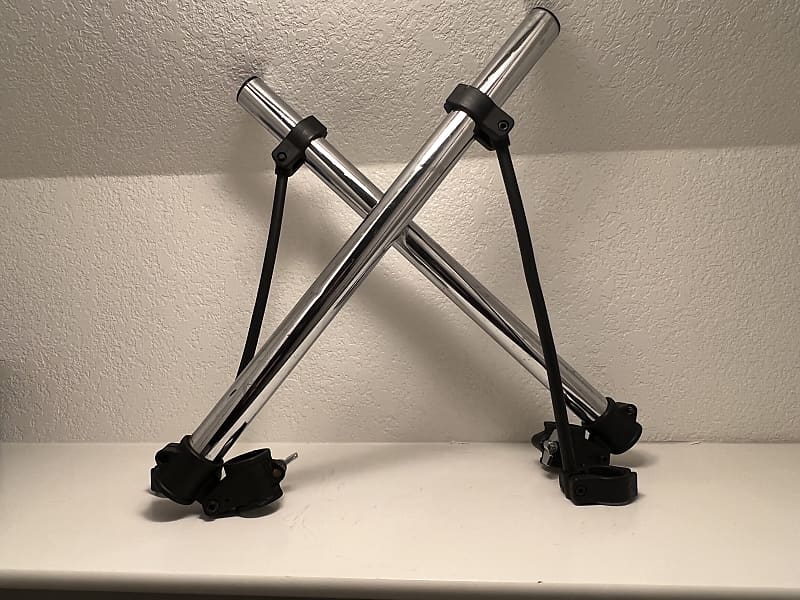 Gibraltar Power Rack Leg Braces Chrome | Reverb