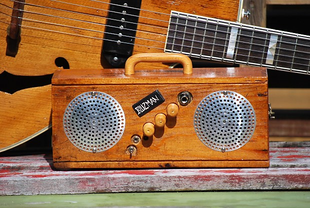 Bluzman Vintage Designer Cigar Box Amp/ Lord Calvert / Dual | Reverb