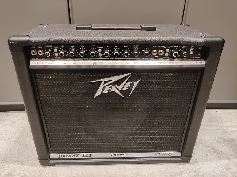 Peavey Bandit 112 Transtube guitar amplifier (silver | Reverb UK