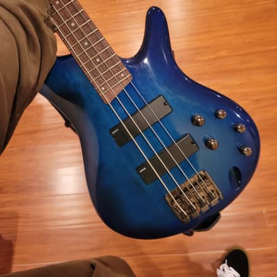 Ibanez SDGR Bass 4-string - Deep Blue | Reverb