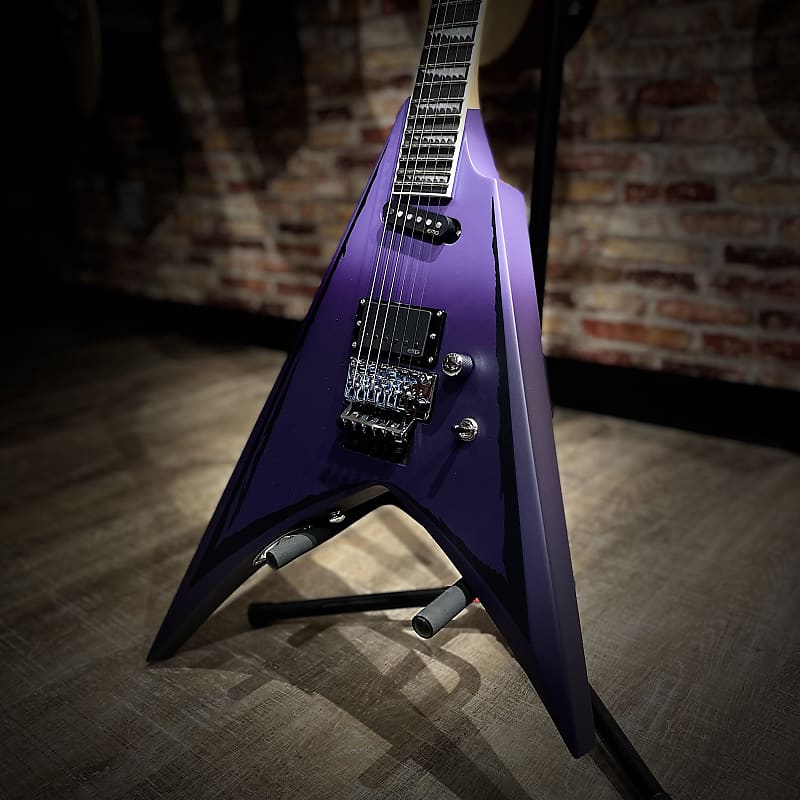 ESP LTD Alexi Ripped Purple Fade Satin | Reverb