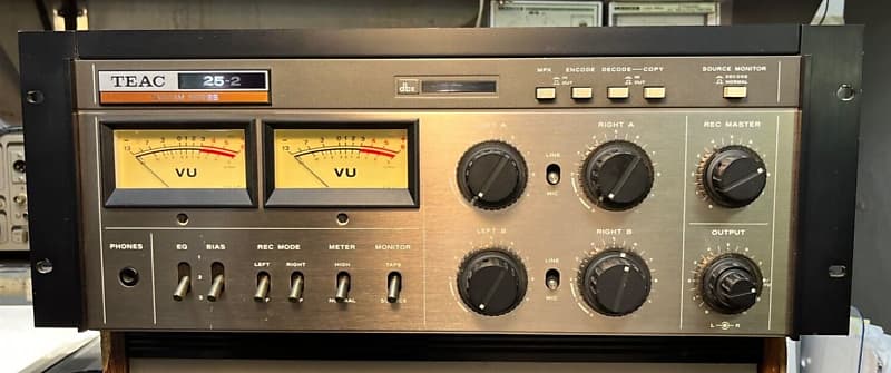 Tascam Teac 25-2 Pro Reel Tape Recorder • Head Pre-Amplifier | Reverb