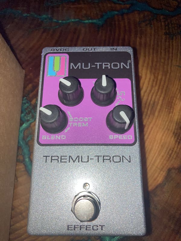 Mu-Tron Tremu-Tron 2022 Discontinued - Silver and Purple | Reverb