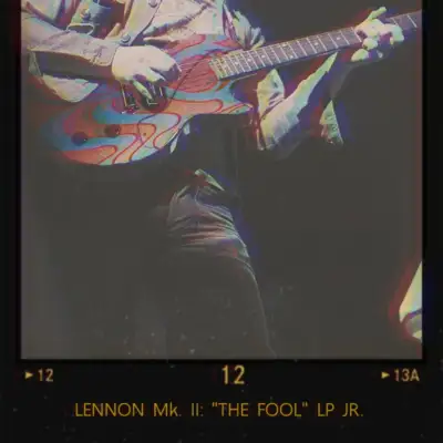 John Lennon Les Paul Custom- THE FOOL | Reverb
