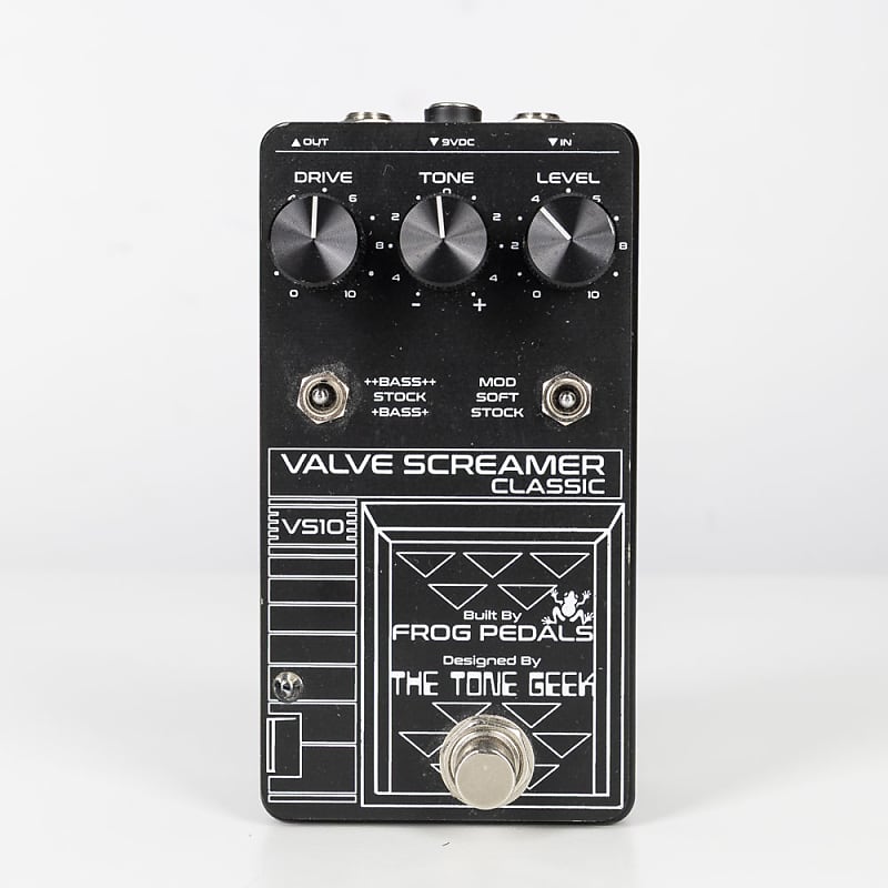 Tone Geek VS10 Valve Screamer - Black | Reverb