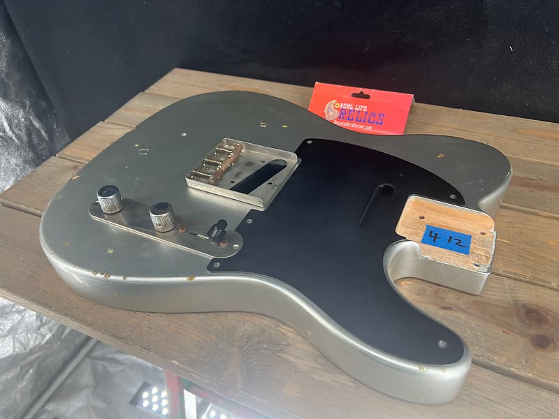 Real Life Relics Tele® Telecaster® Body Aged Inca Silver # 1 | Reverb