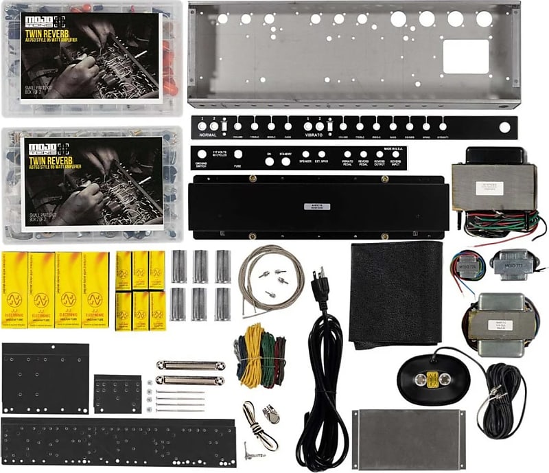 Blackface Twin Reverb® Style Guitar Tube Amp Kit | Reverb