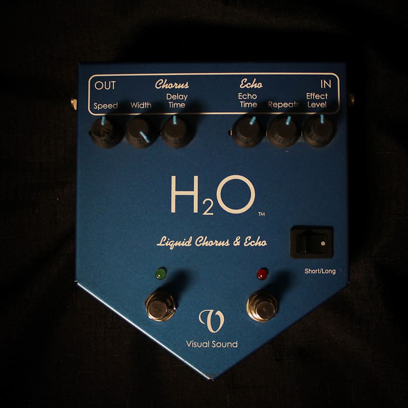 Used Visual Sound H2O Liquid Chorus & Echo Pedal 062121 | Reverb