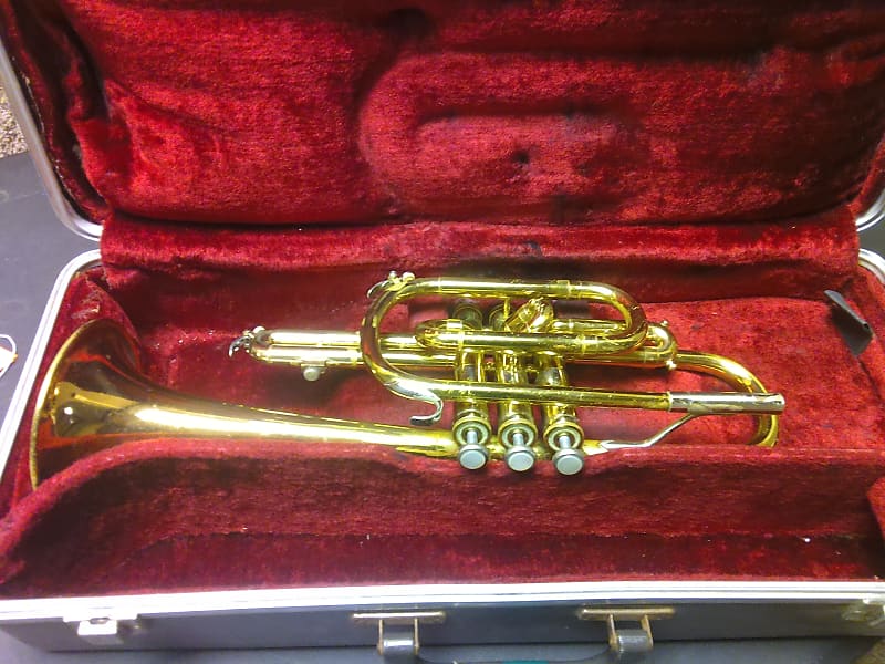 Selmer / Bundy Cornet serial 86771 - Lacquer | Reverb