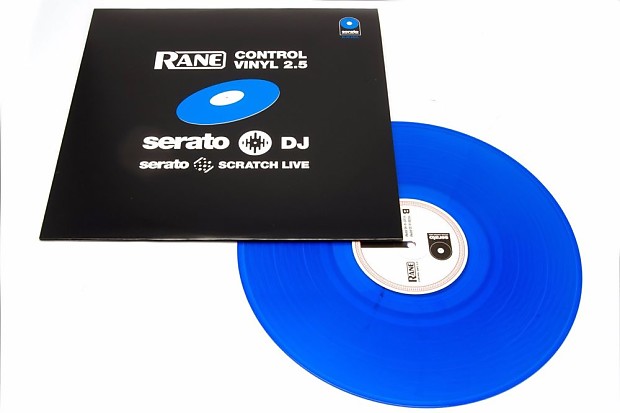 Rane 12" Control Vinyl Serato 2.5 DJ (Blue) | Reverb